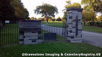 Illinois Cemetery Registry - Resurrection Cemetery